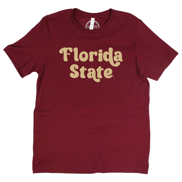 Pep Rally Short Sleeve T-shirt in Burgundy - Florida State University ...