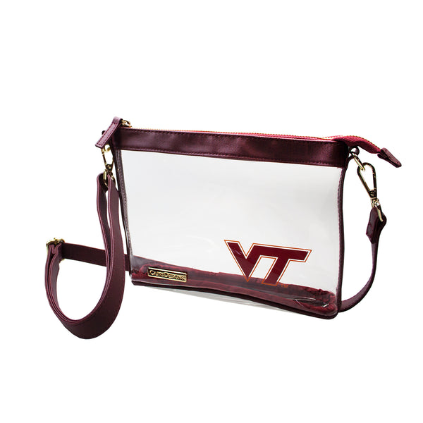 Small Crossbody - Virginia Tech – Clear Stadium Bags by Capri Designs
